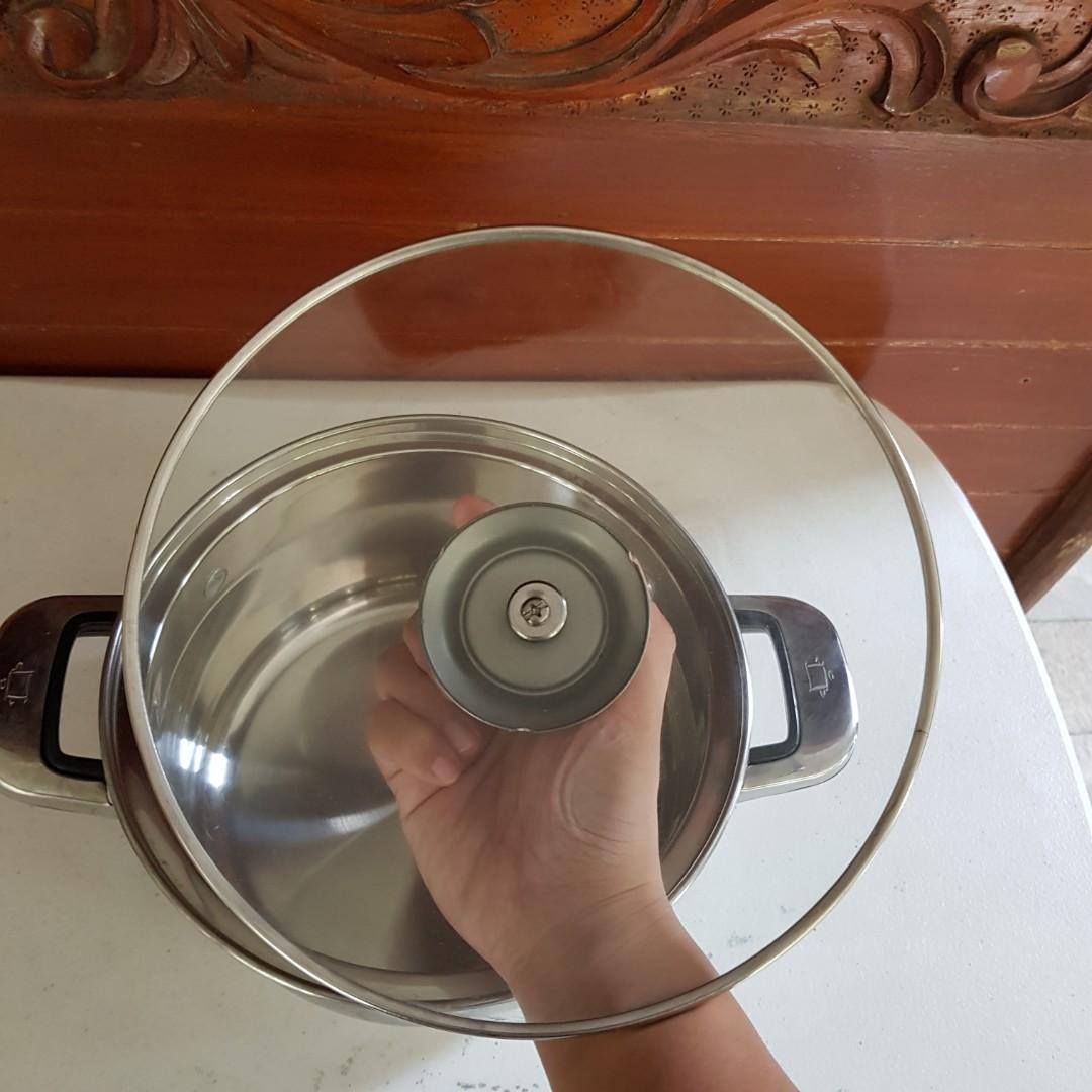 Oneida Cooking Pot 18/10 Stainless Steel, Furniture & Home Living ...