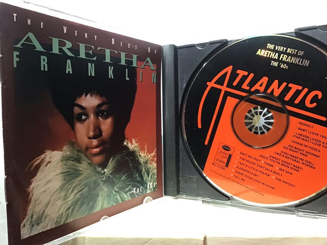 CD The Very Best of Aretha Franklin: The 60s OOP 1994 USA ORIGINAL US PRESS Anubis Soul, Hobbies ...