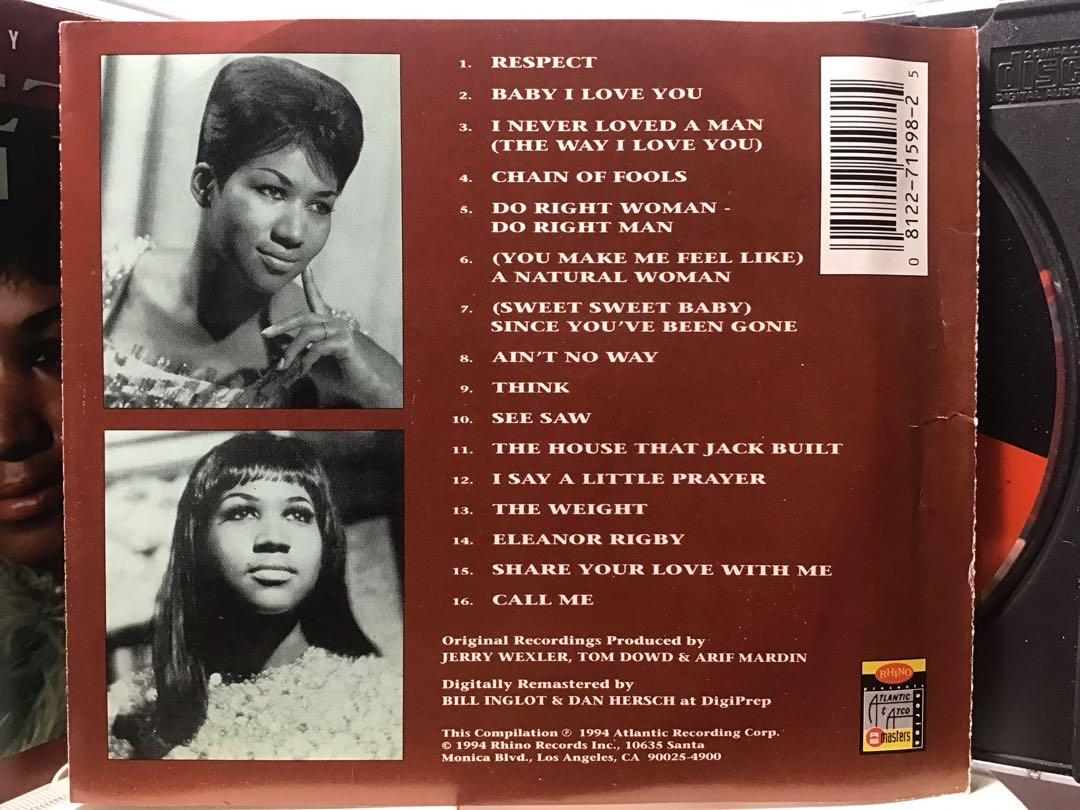 CD The Very Best of Aretha Franklin: The 60s OOP 1994 USA ORIGINAL US PRESS Anubis Soul, Hobbies ...