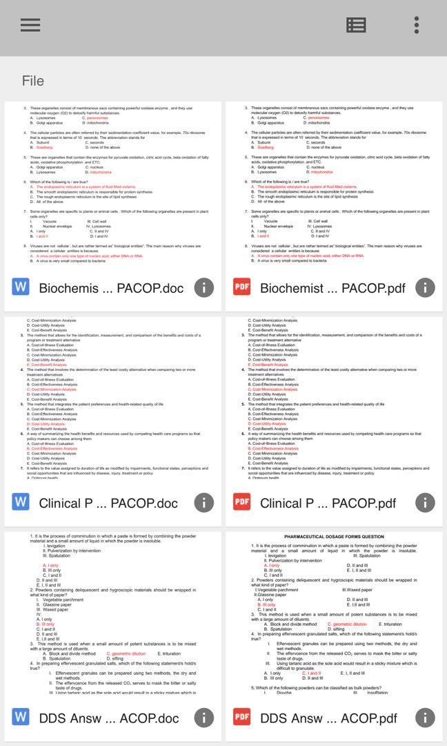 PACOP Reviewers, Hobbies & Toys, Books & Magazines, Textbooks on Carousell