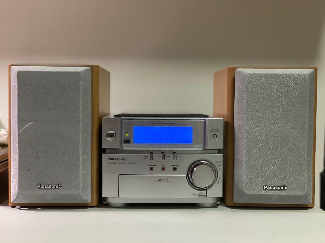 Panasonic CD Stereo System (SA-PM03), Audio, Soundbars, Speakers ...