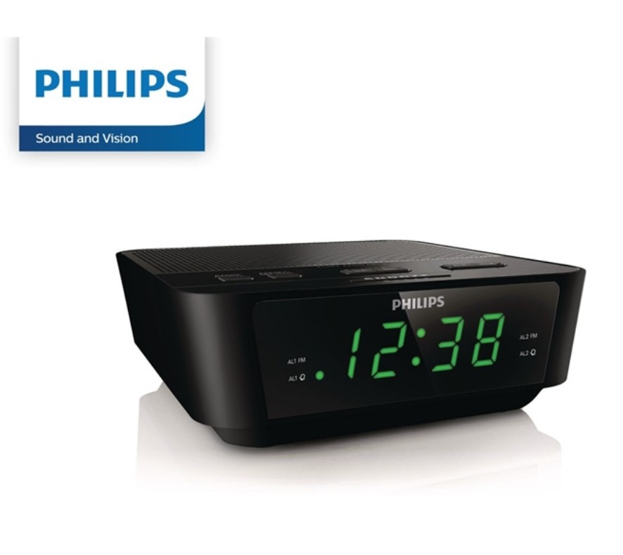 Philips Digital Tuning Clock Radio with time and alarm backup AJ3116 ...