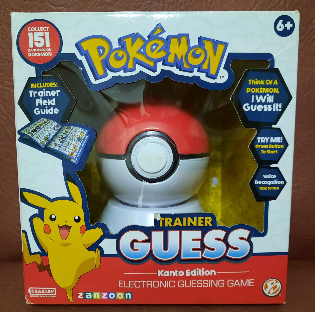 Pokemon Electronic Guessing Game, 玩具 & 遊戲類, 玩具 - Carousell
