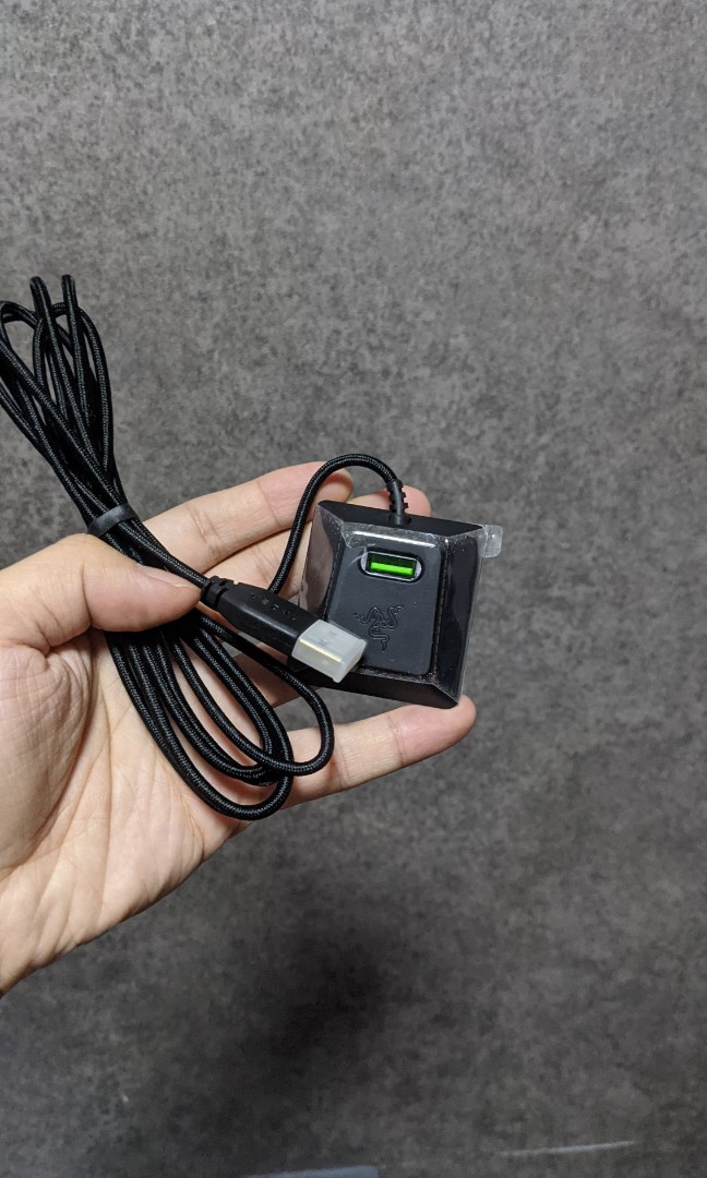 Razer braided USB A to USB A port cable - 2.4ghz extender, Computers ...