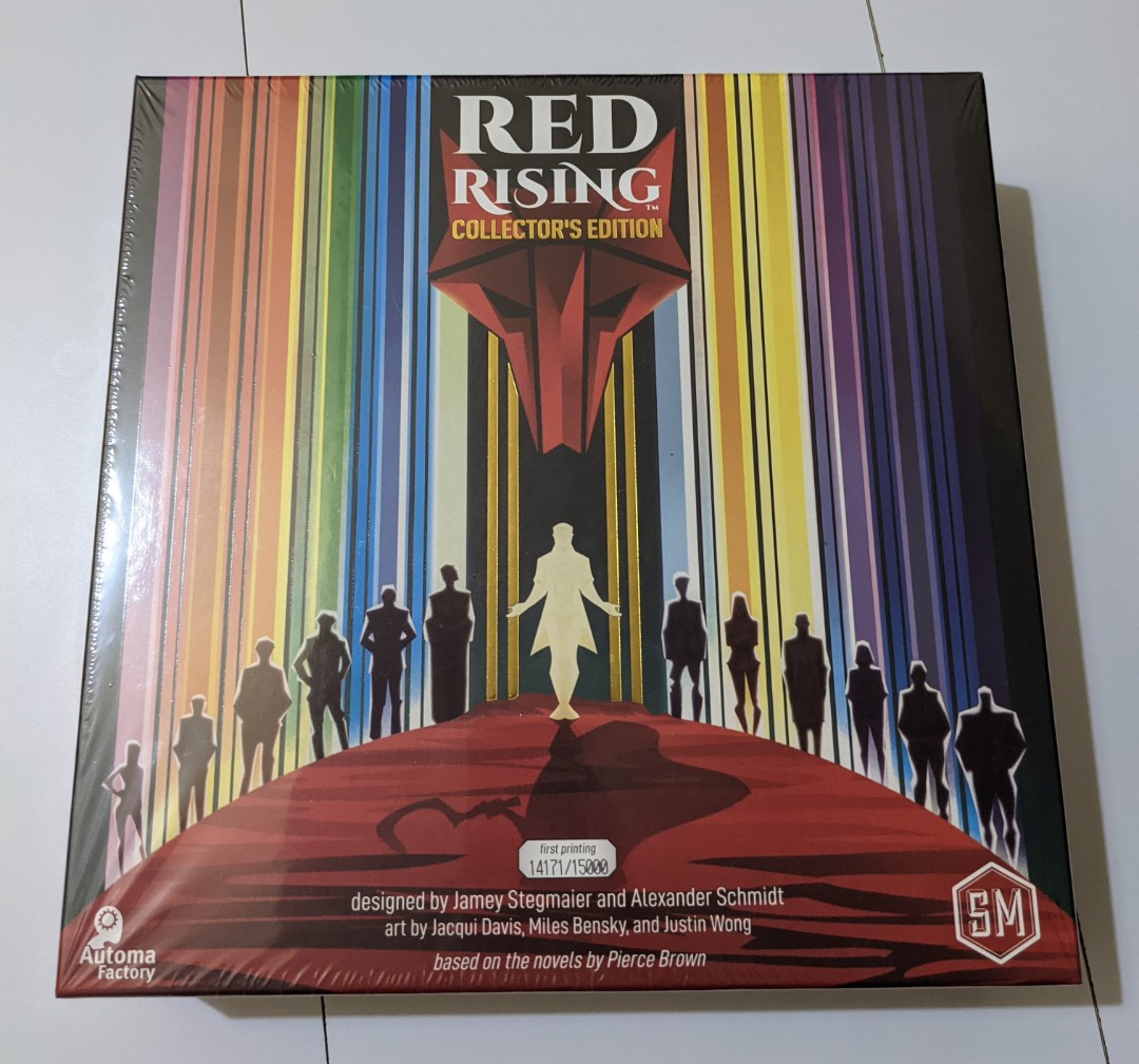 Red Rising Board Game Collector's Edition, Hobbies & Toys, Toys & Games ...