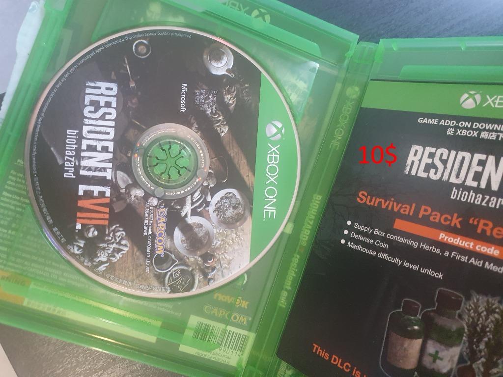 Resident Evil 7 biohazard XBOX One, Video Gaming, Video Game Consoles ...