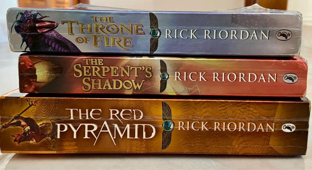Rick Riordan- Red Pyramid series, Hobbies & Toys, Books & Magazines ...