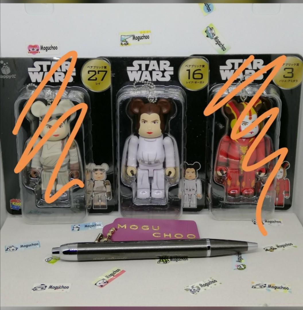 Bearbrick x Star Wars Leia Rey Amidala Skywalker figure, Hobbies & Toys ...