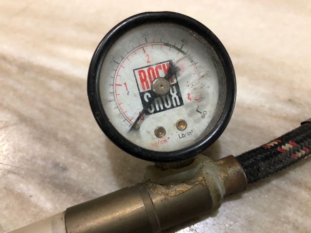 Rockshox Mag 10 Vintage Suspension Pump, Sports Equipment, Bicycles ...
