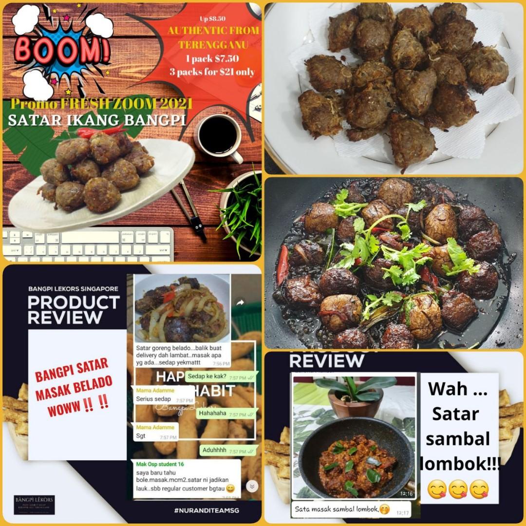 Satar Ikan Frozen, Food & Drinks, Chilled & Frozen Food on Carousell