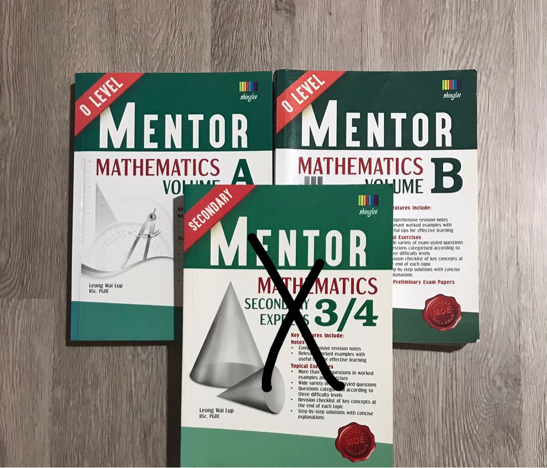 sec 3/4 & o level mathematics mentor, Hobbies & Toys, Books & Magazines ...