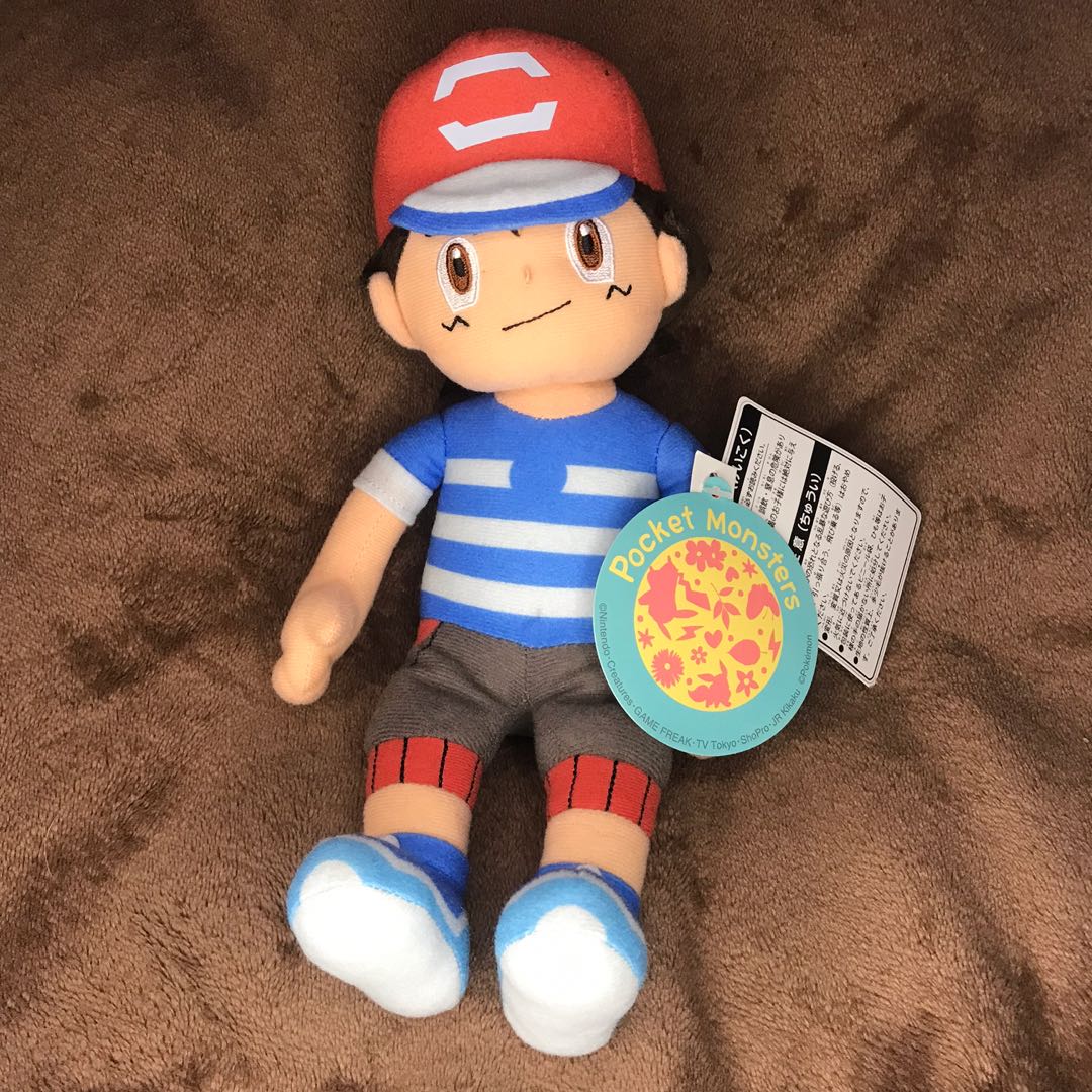 Sekiguchi Alolan Ash Pokemon Plush, Hobbies & Toys, Toys & Games on ...