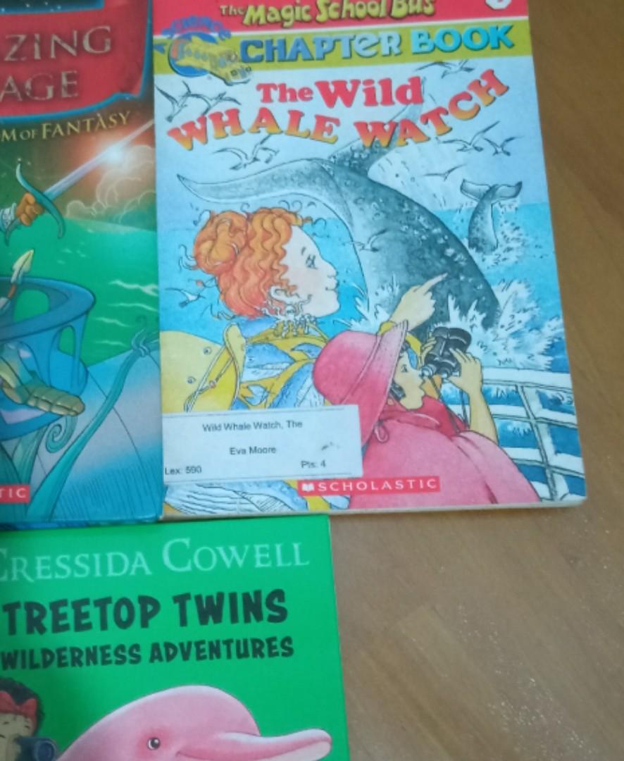 Set of children's books (Magic School Bus, Treetop Twins, Magic Tree ...