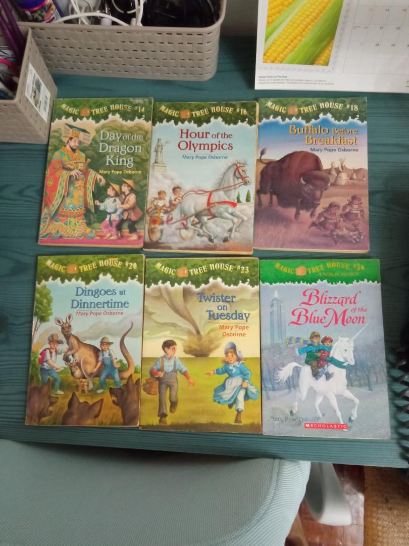 Set of children's books (Magic School Bus, Treetop Twins, Magic Tree ...