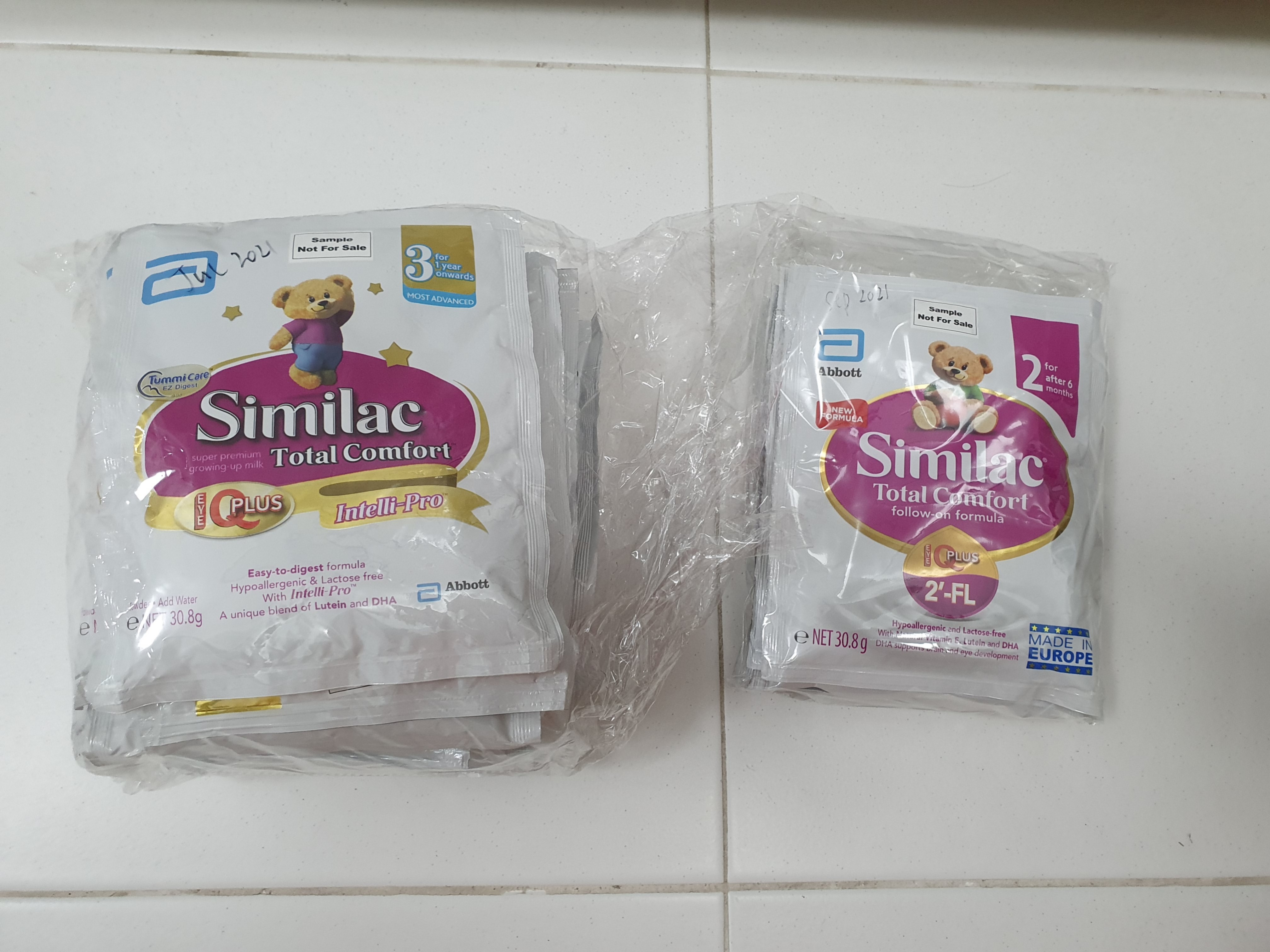 Similac total comfort stage 2 & 3 sachet, Babies & Kids, Nursing ...