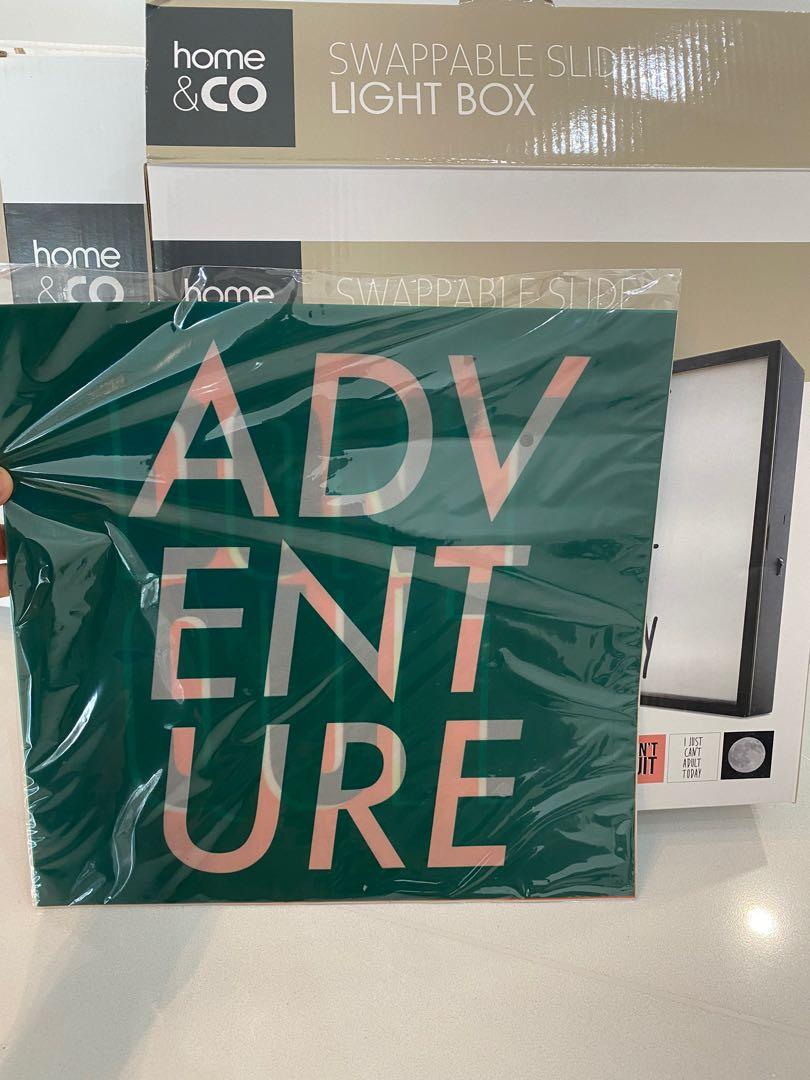 Slide Light Box, Furniture & Home Living, Home Decor, Other Home Decor ...