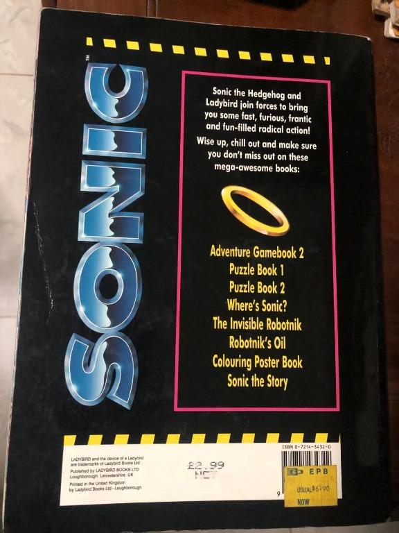 Sonic the Hedgehog Adventure Gamebook 1-4, Hobbies & Toys, Books ...