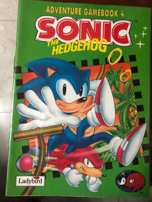 Sonic the Hedgehog Adventure Gamebook 1-4, Hobbies & Toys, Books & Magazines, Children's Books ...