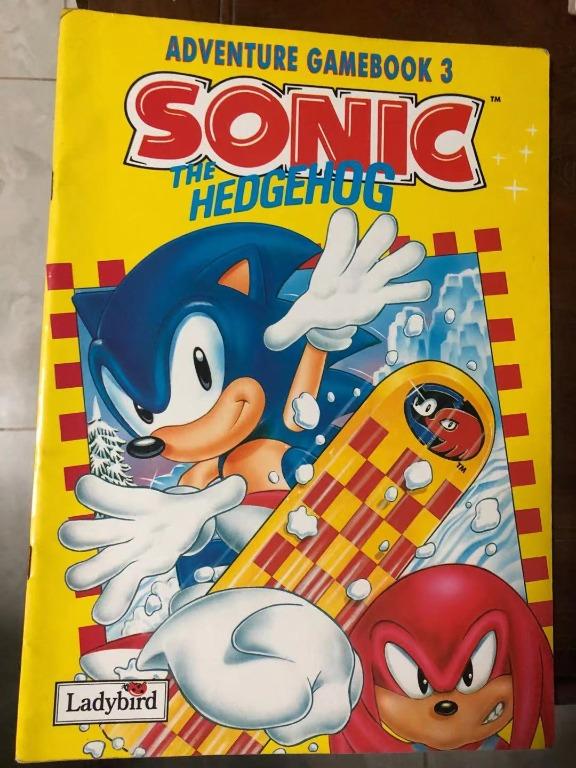 Sonic the Hedgehog Adventure Gamebook 1-4, Hobbies & Toys, Books ...