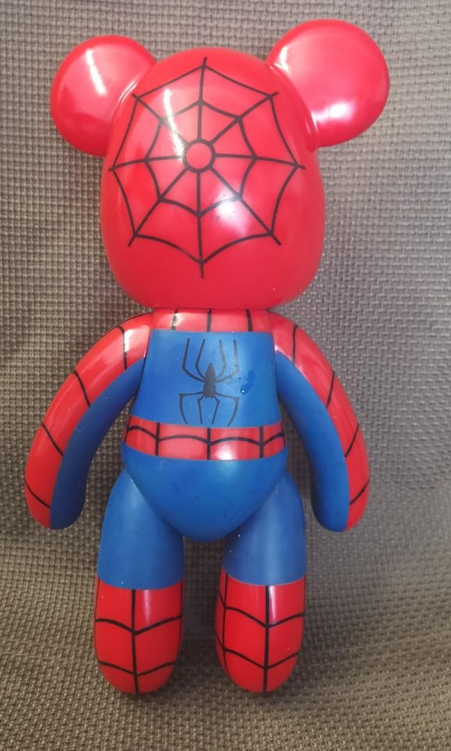Spiderman Popobe bear 9 inch loose figure, Hobbies & Toys, Toys & Games ...