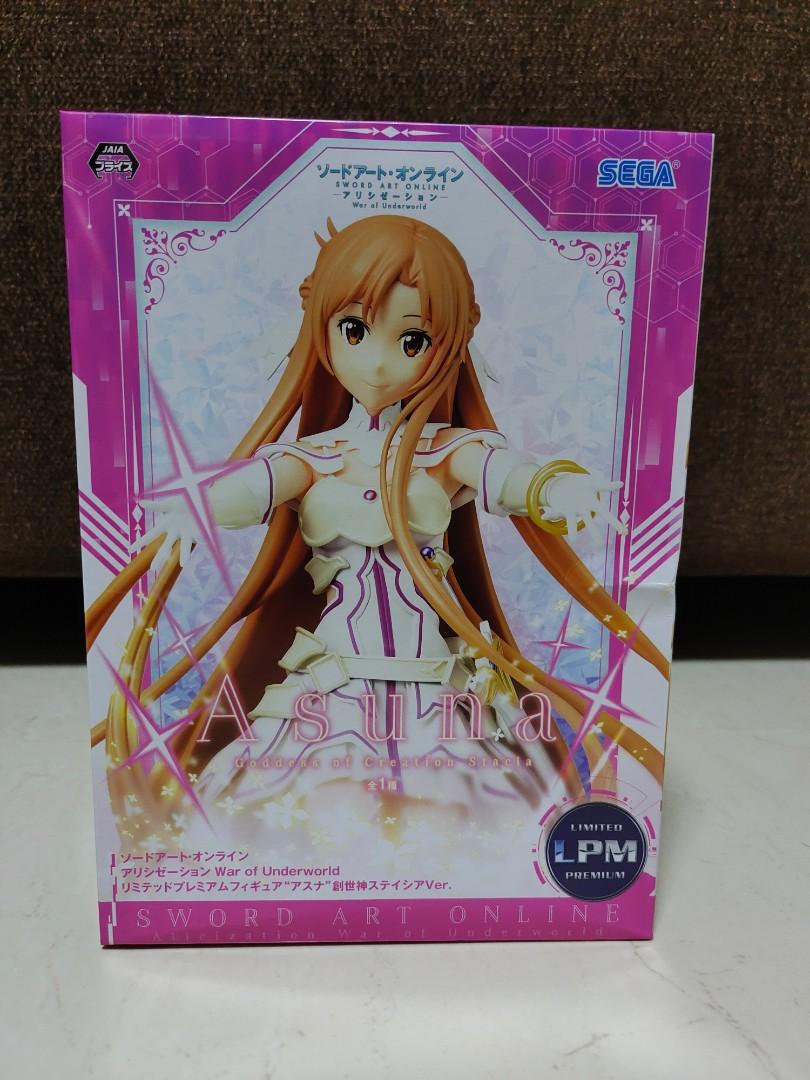 Sword Art Online: Asuna The Goddess of Creation LPM Figure, Hobbies ...