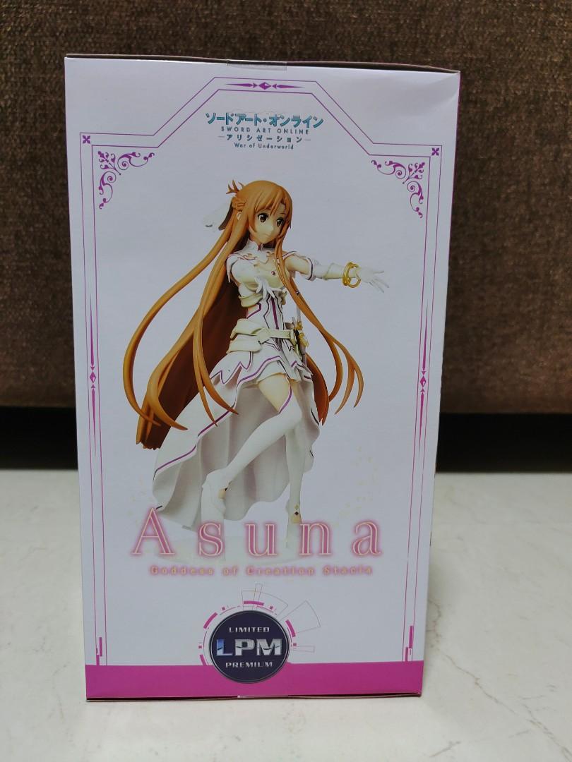 Sword Art Online: Asuna The Goddess of Creation LPM Figure, Hobbies ...