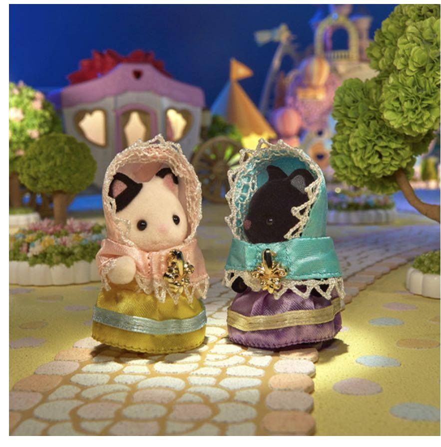 Sylvanian families Wizard pair Charcoal cat babies, 35th anniversary ...