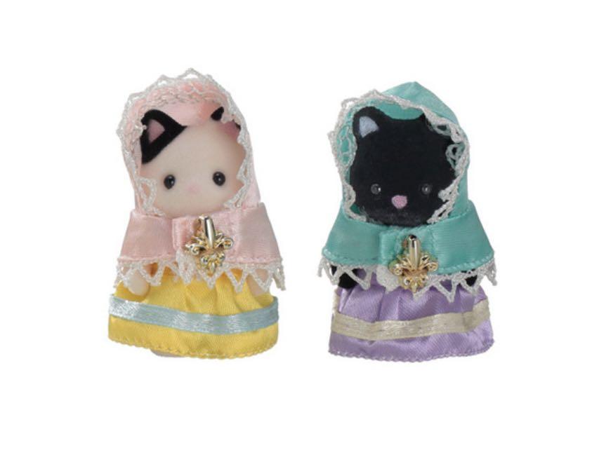 Sylvanian families Wizard pair Charcoal cat babies, 35th anniversary ...