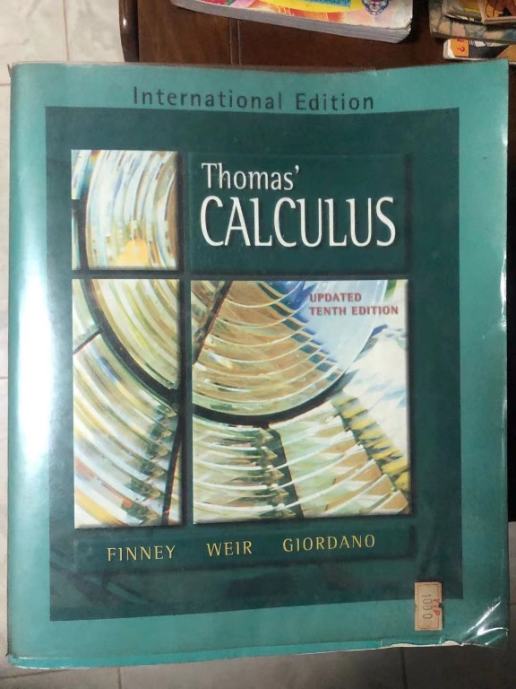 Thomas' Calculus International Edition, Hobbies & Toys, Books ...