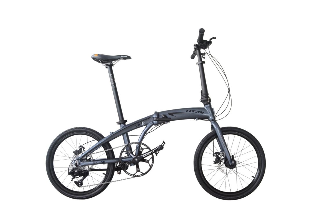 Titian v3 9 speed 20 inch litepro folding bicycle bike, Sports Equipment, Bicycles & Parts ...