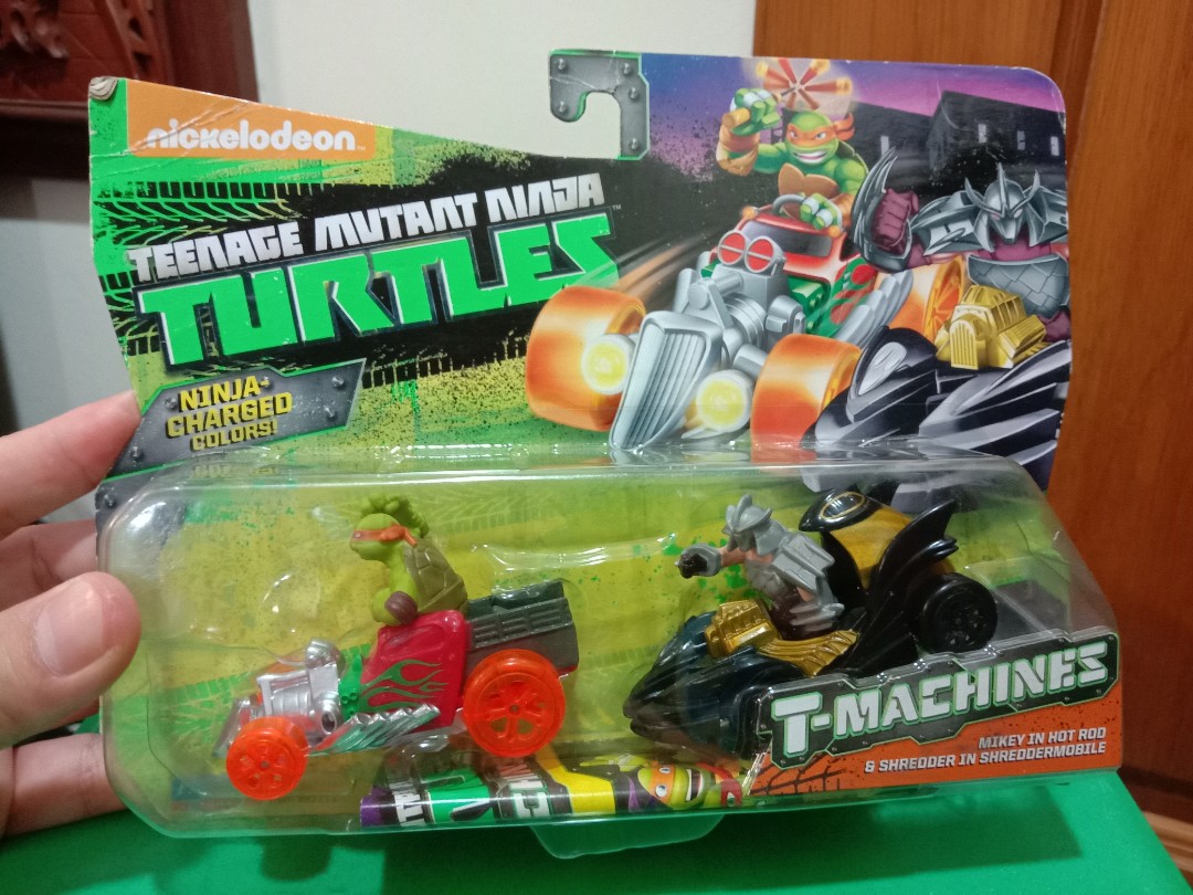 TMNT teenage mutant ninja turtles T-machines Mikey & shredder, Hobbies ...