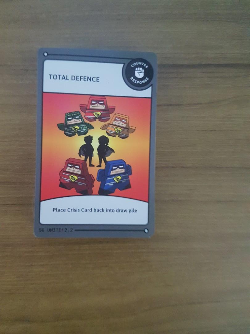 Total defence cards, Hobbies & Toys, Toys & Games on Carousell