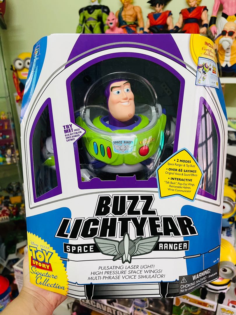 Toy story Buzz lightyear signature collection from thinkway toy ...