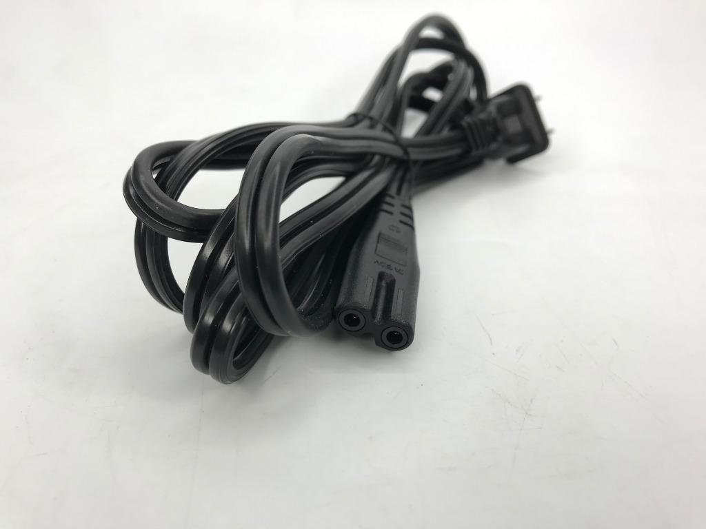 UNIVERSAL POWERCORD CABLE FOR PRINTER, 2 PRONG, 2 HOLES, 7 AMPERE, 125 ...
