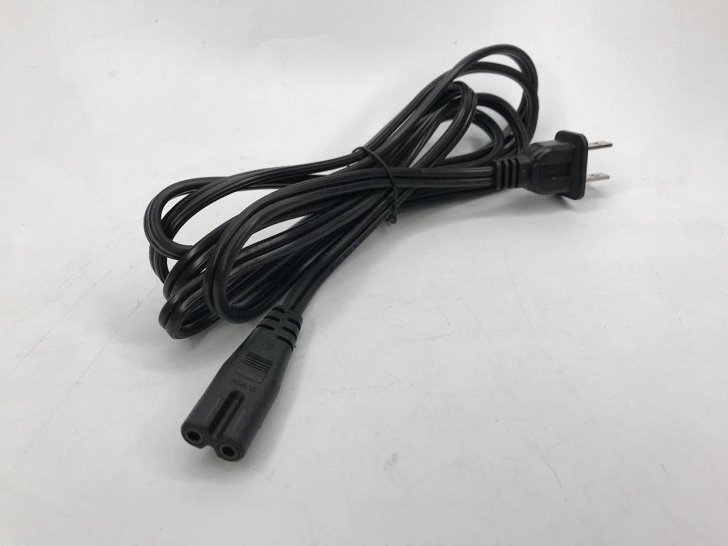 UNIVERSAL POWERCORD CABLE FOR PRINTER, 2 PRONG, 2 HOLES, 7 AMPERE, 125 ...