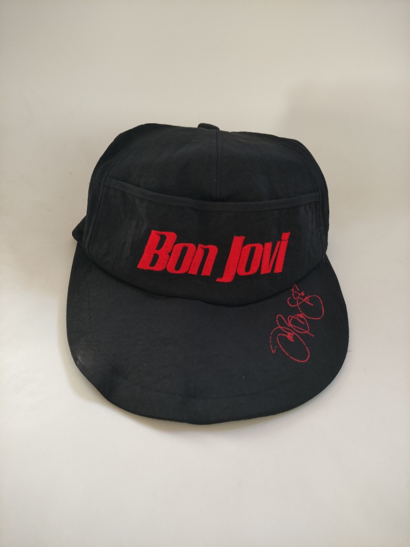 Vintage bonjovi band cap, Men's Fashion, Watches & Accessories, Cap ...