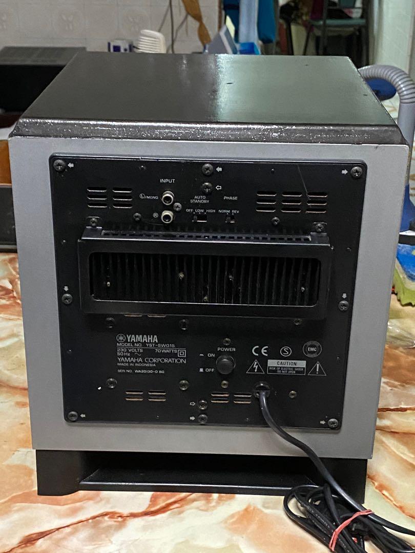 Yamaha Active Subwoofer , Advanced YST ( Solid Wood Cabinet, Deep Bass ...