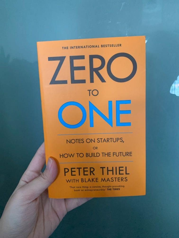 Zero to One book, Hobbies & Toys, Books & Magazines, Fiction & Non ...