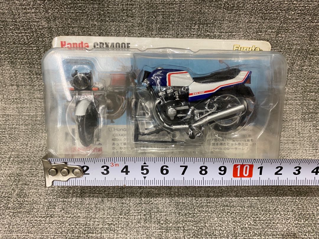 1/24 scale Model Bike Honda CBX400F. Measurement in cm. , Hobbies & Toys, Memorabilia ...