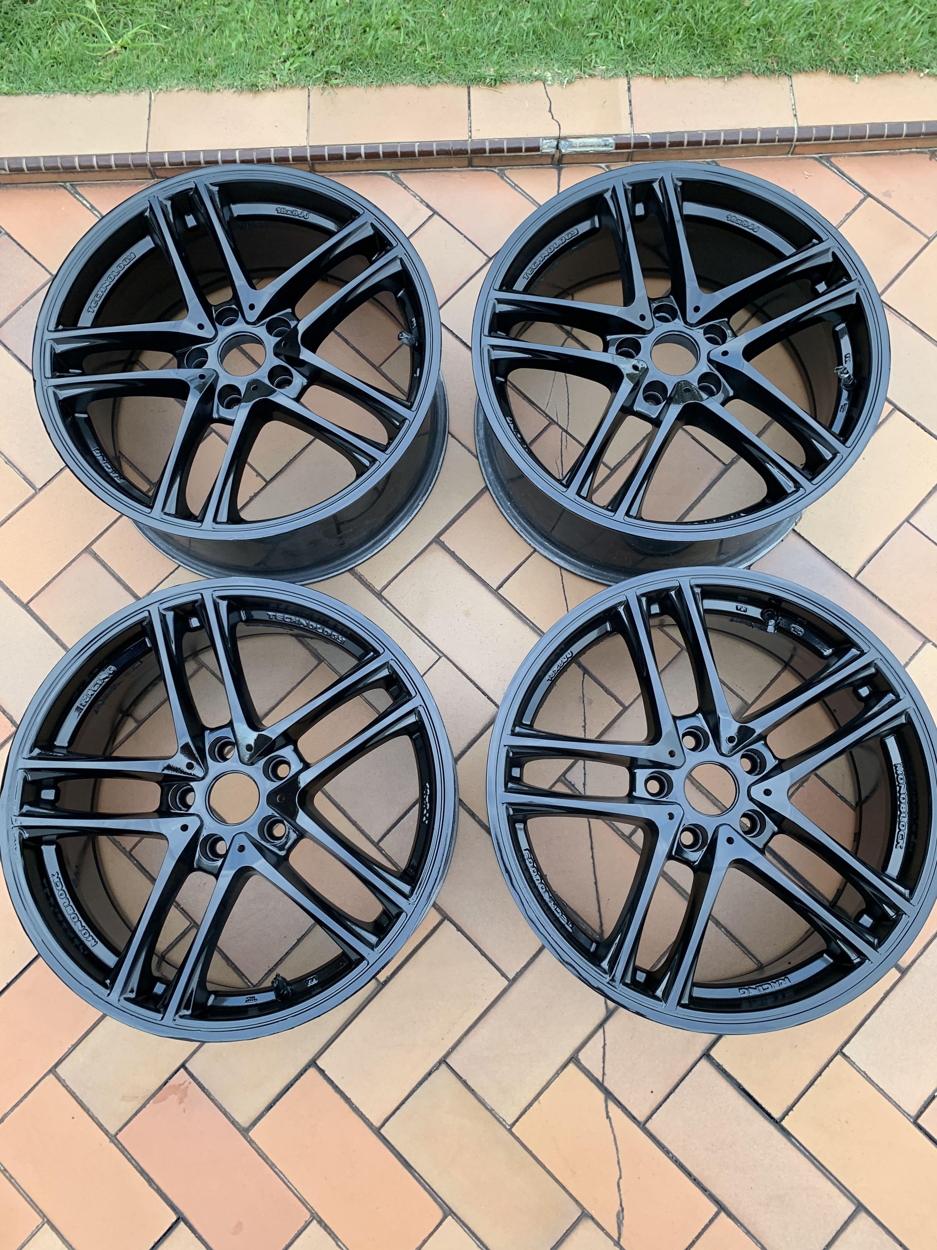 18” Gloss Black ORIGINAL SSW Sports Rims, Car Accessories, Tyres & Rims ...