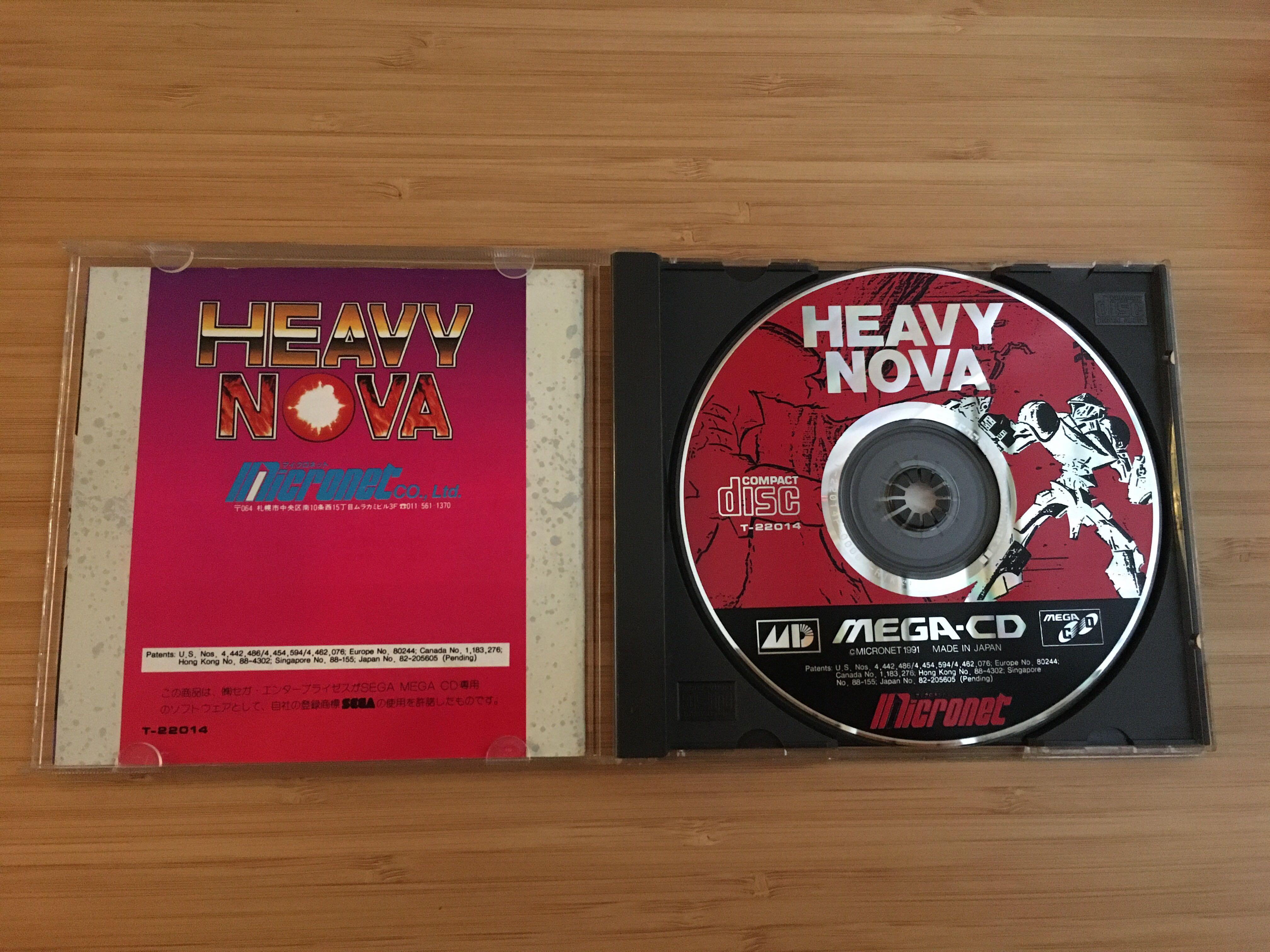 1991年 Mega Drive CD Heavy Nova, 電子遊戲, 遊戲機配件, 遊戲週邊商品 - Carousell