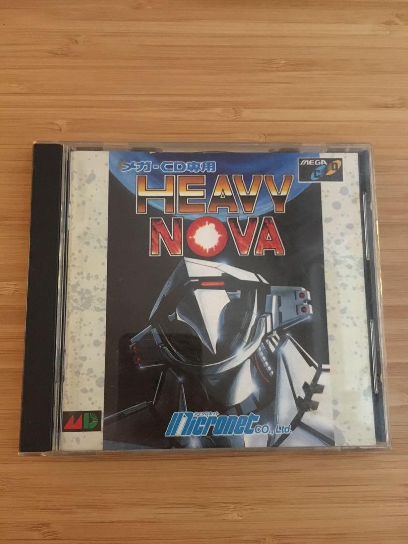 1991年 Mega Drive CD Heavy Nova, 電子遊戲, 遊戲機配件, 遊戲週邊商品 - Carousell