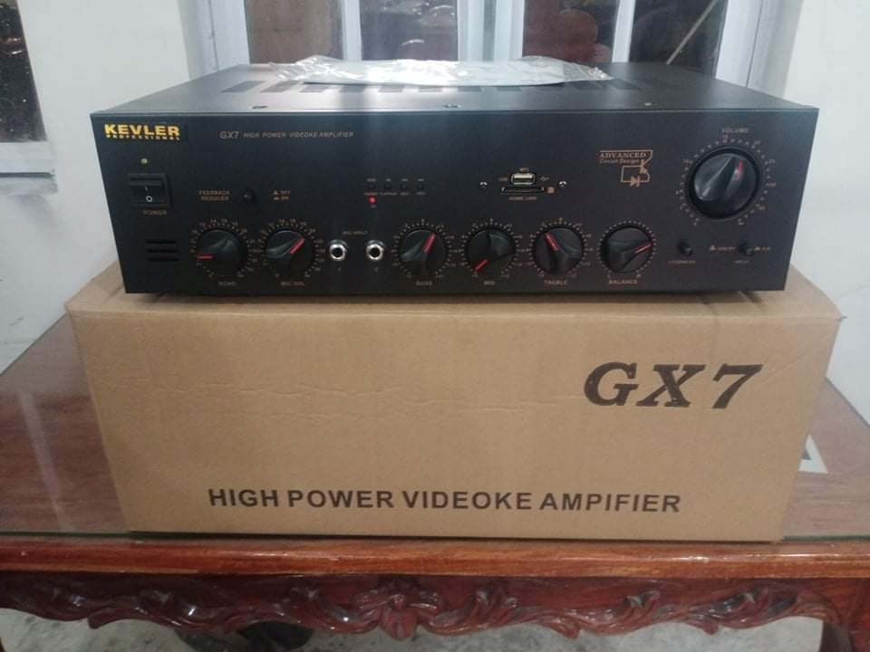 2021 GX7 KEVLER high power VIDEOKE amplifier, Audio, Soundbars, Speakers & Amplifiers on Carousell