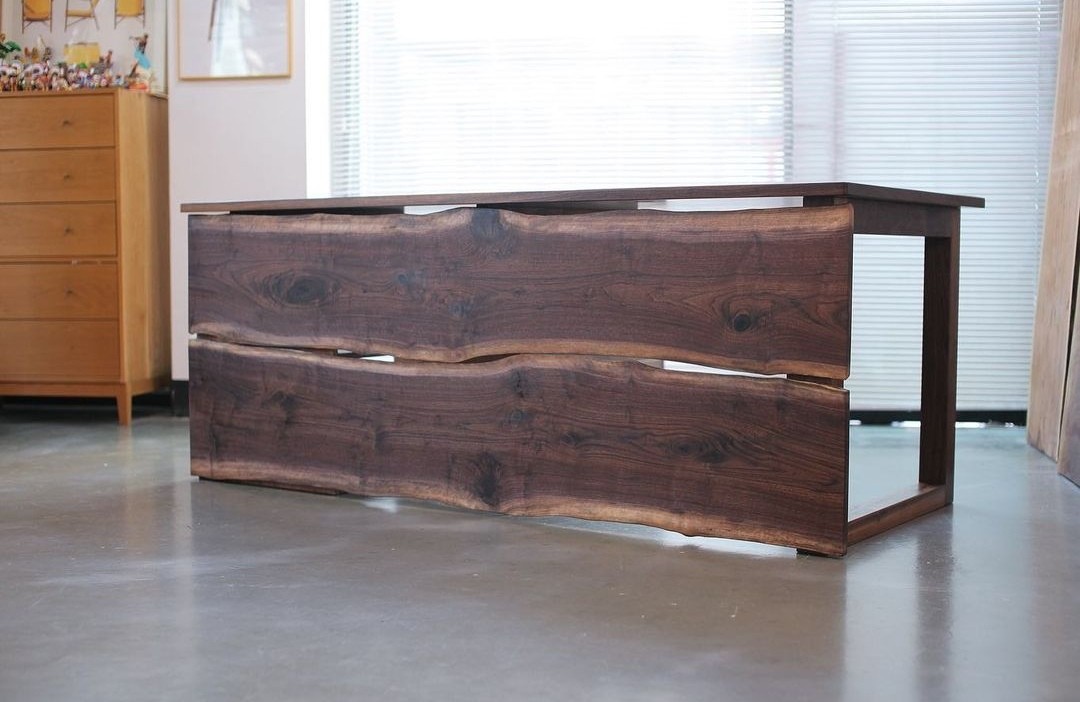 Acacia office, study table, Furniture & Home Living, Furniture, Tables ...