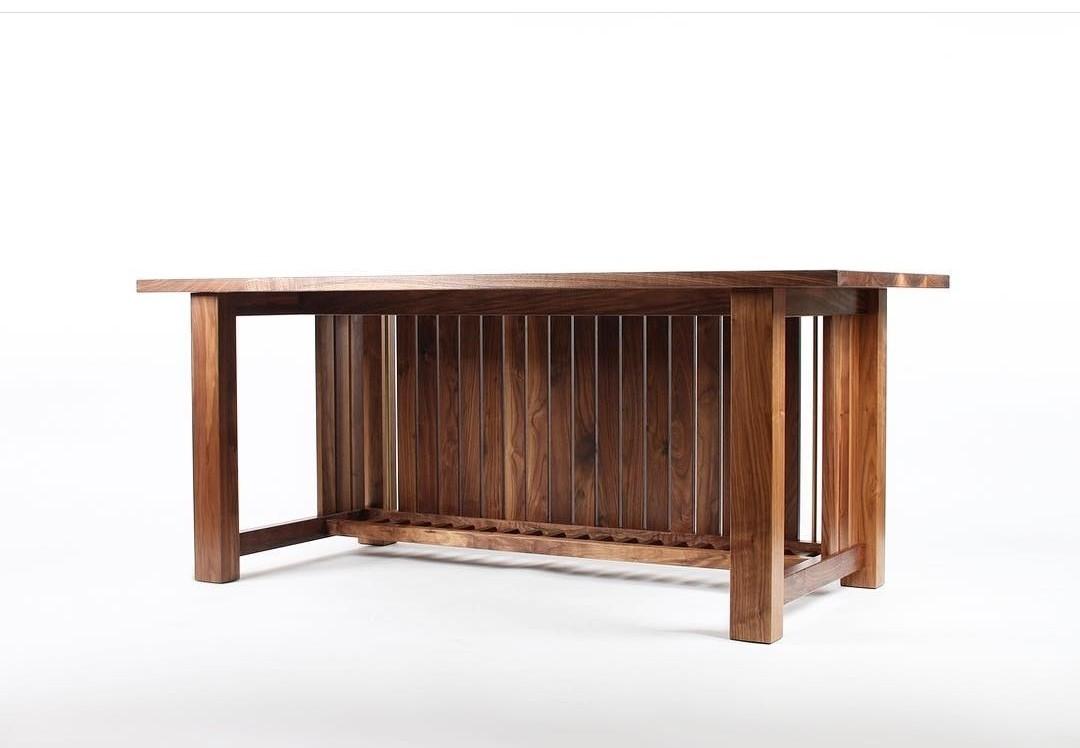 Acacia study, executive desk, Furniture & Home Living, Furniture ...