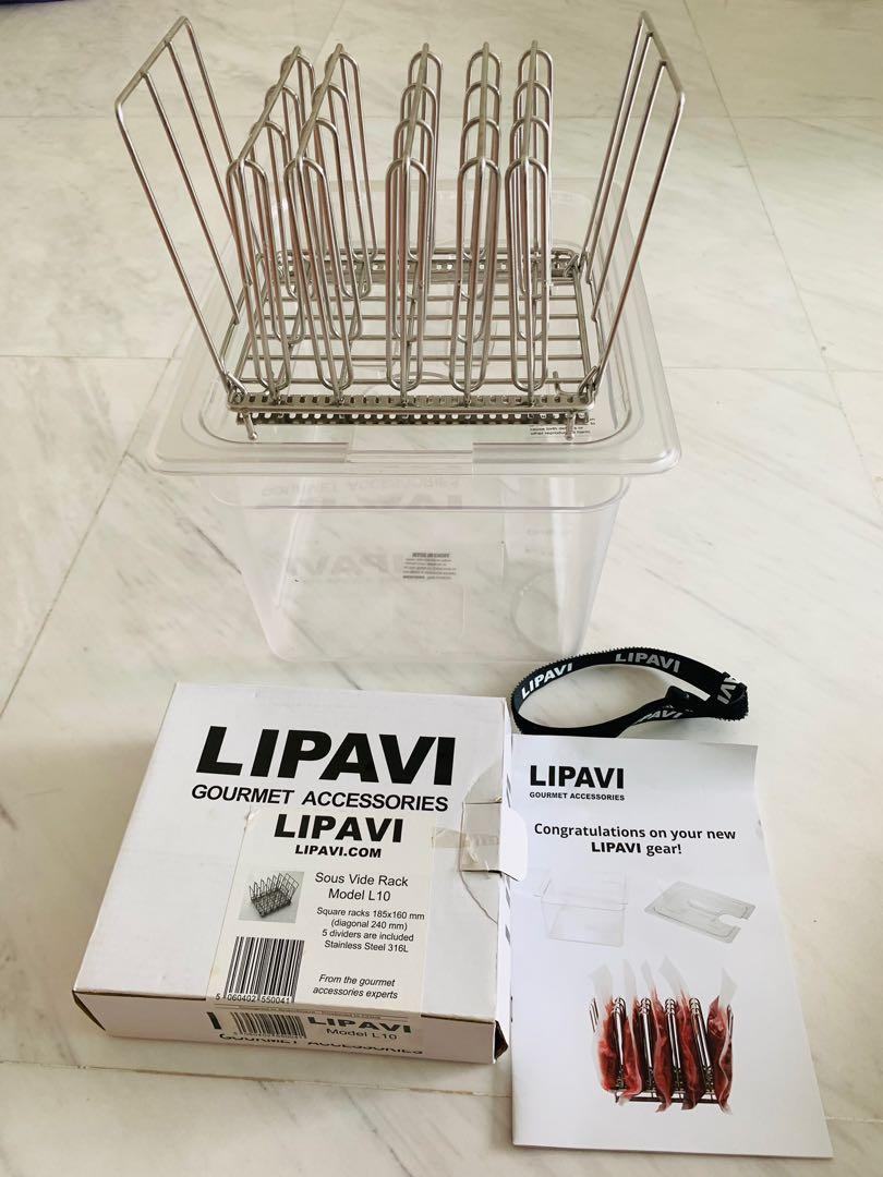 Anova Cooker + LIPAVI container & racks, Furniture & Home Living ...
