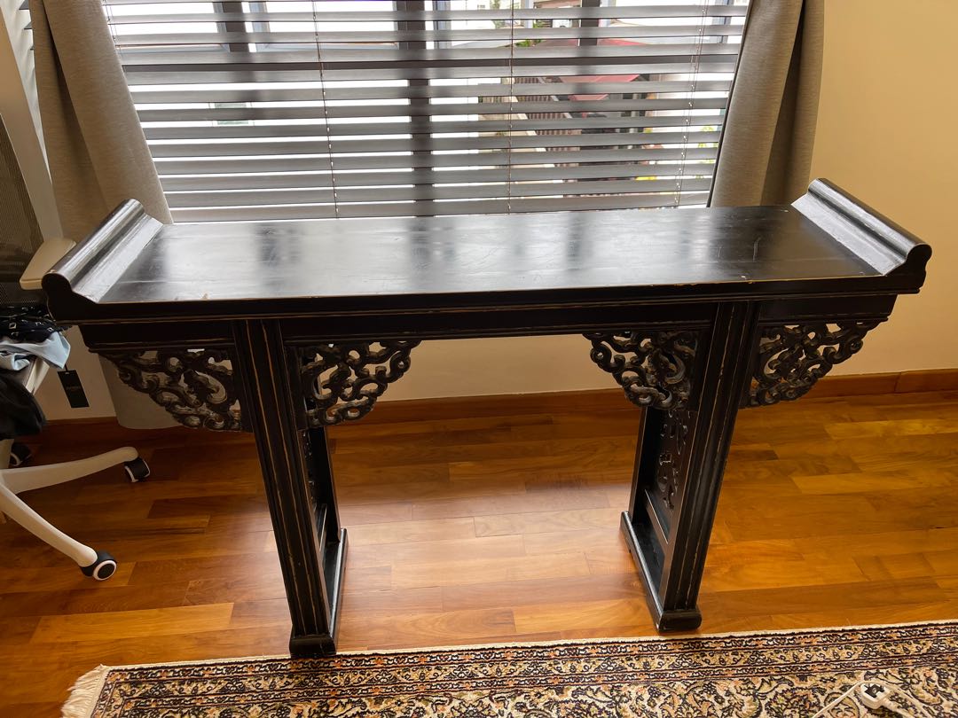 Antique alter table, Furniture & Home Living, Furniture, Tables & Sets ...