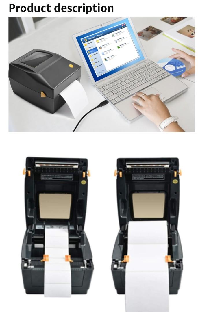BARCODE PRINTER ,MF LABEL, Computers & Tech, Printers, Scanners ...