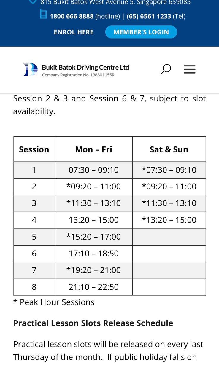 BBDC Booking for Car Slots(Class 3 and Class 3A) and Motocycle slots ...