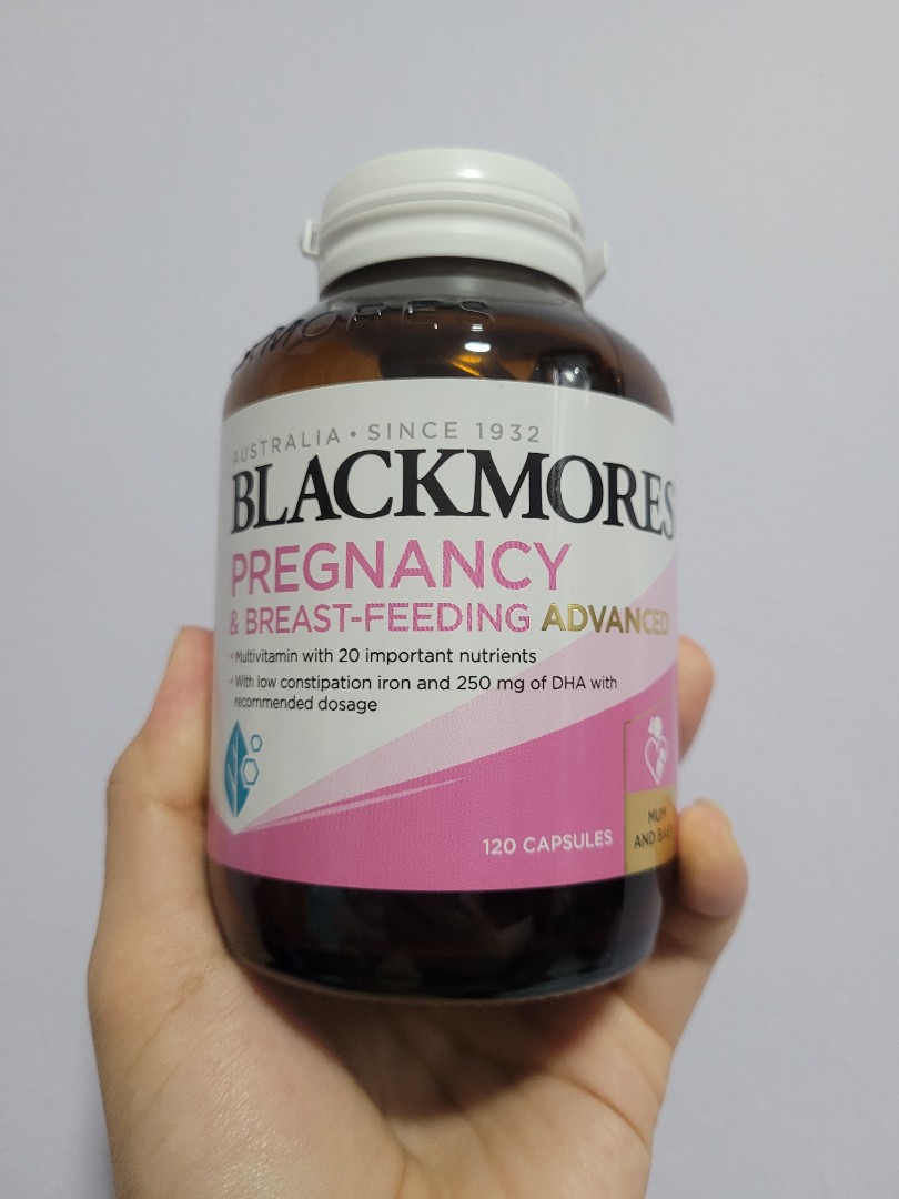 Blackmores Pregnancy & Breastfeeding Advanced (120 capsules), Babies ...